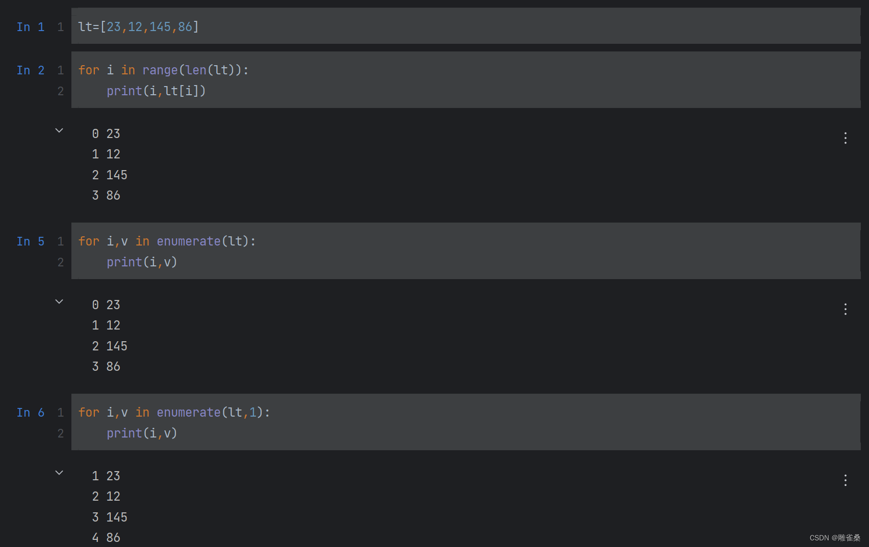 [Python]enumerate的用法-CSDN博客