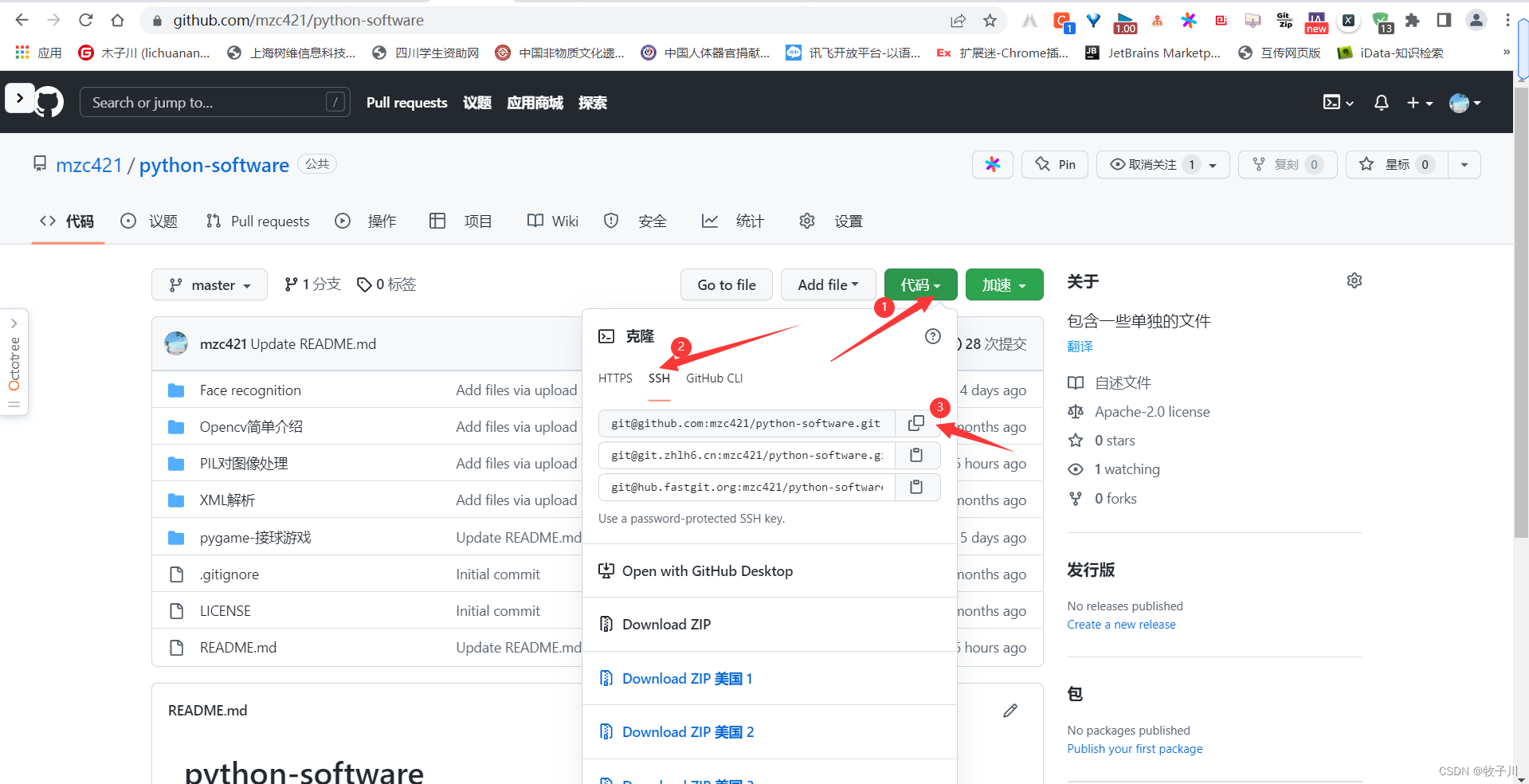 使用Git工具从GitHub上文件代码进行上传下载（图文详细）_git下载github文件-CSDN博客