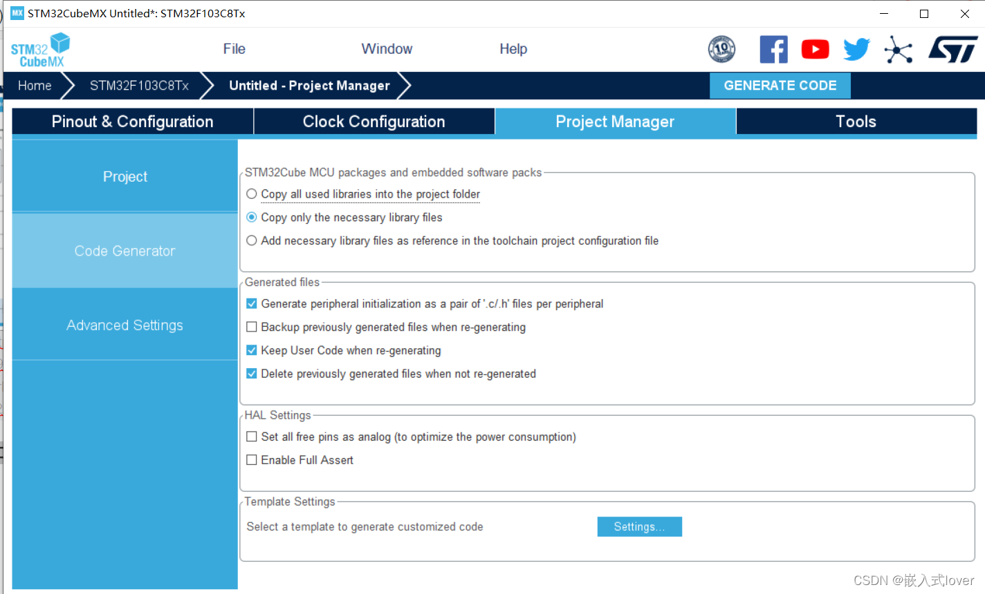 STM32 (基于HAL库) 硬件IIC读写任意AT24CXX芯片_at24c程序-CSDN博客