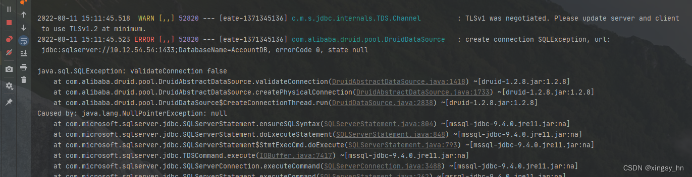 最全解决java.sql.SQLException: validateConnection false问题-CSDN博客