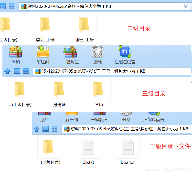 JAVA 压缩 ZIP 动态归档多级目录_zip4j查看zip目录结构-CSDN博客