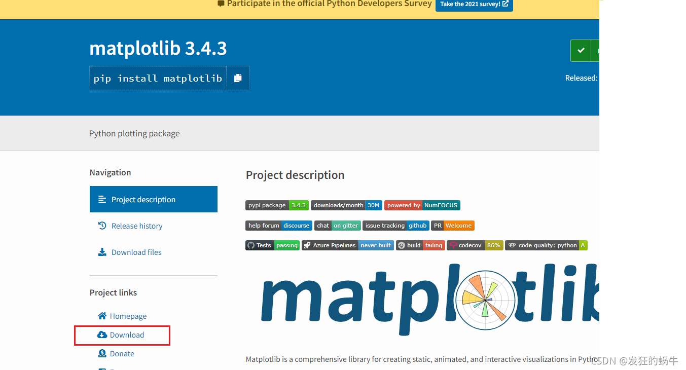 win环境下安装python之matplotlib经历_win11怎么引入matplotlib-CSDN博客