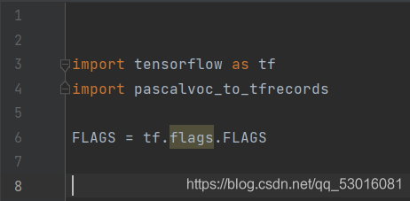 报错：AttributeError: module ‘tensorflow‘ has no attribute ‘flags‘_attributeerror: module ...