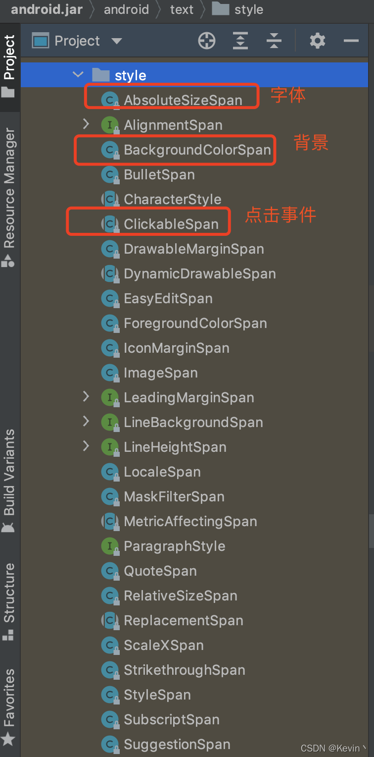 Android 局部设置文字大小、颜色、点击事件等_kotlin 使用spannable改变部分字体大小-CSDN博客