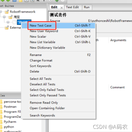 RobotFramework_rf语言-CSDN博客