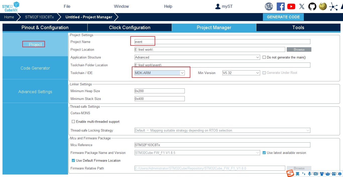 STM32Cubemx FreeRTOS Event_stm32 freertos event-CSDN博客