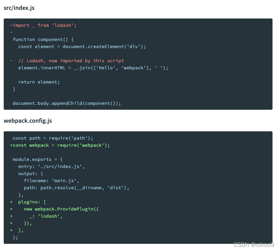 webpack手册-12-Shimming&End_webpack es6-CSDN博客