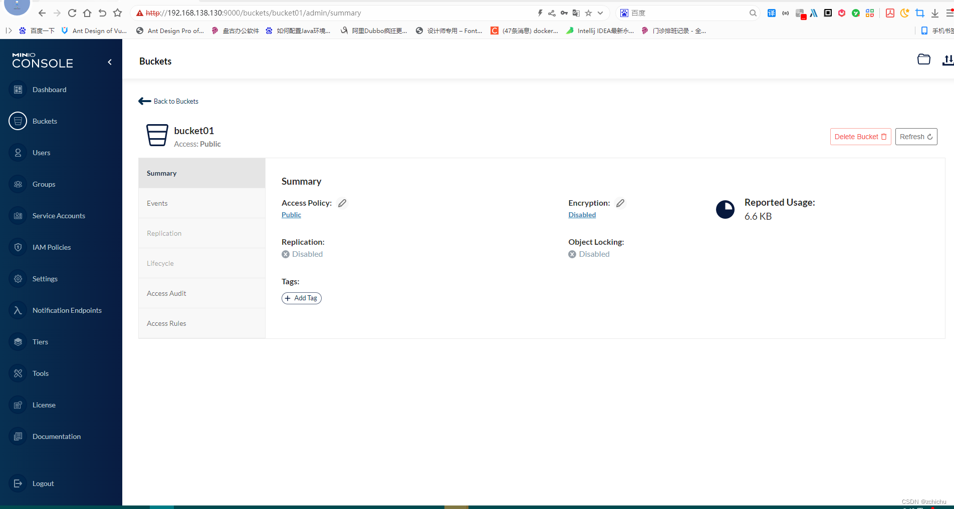 SpringBoot整合Minio实现上传文件_minioutil.removeobject()-CSDN博客
