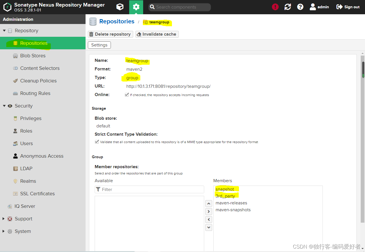 Maven 私服上传jar包时出现： Version policy mismatch, cannot upload SNAPSHOT ...