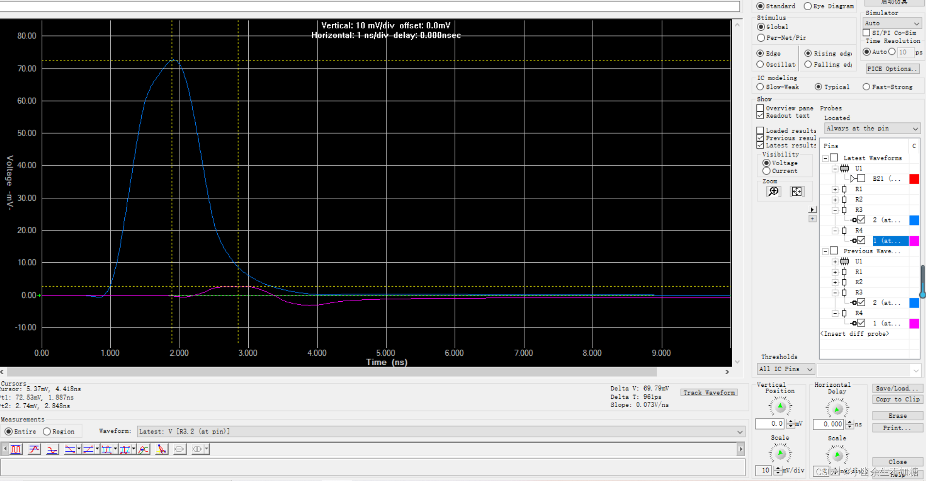 HyperLynx（八）带状线串扰的仿真_Hyperlynx学习笔记及案例实操-CSDN专栏