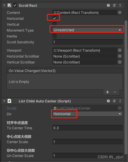 unity ScrollRect列表自动居中_unity scrollview自动居中-CSDN博客