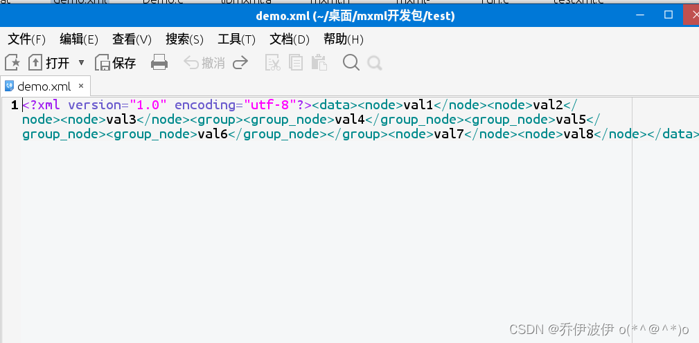 Mini-Xml 经典实例Demo-CSDN博客
