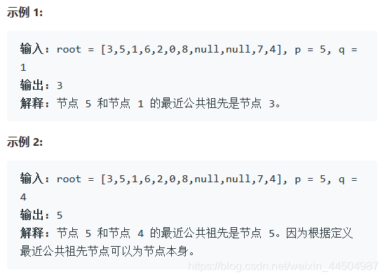 Leetcode典型题解答和分析、归纳和汇总——t236（二叉树的最近公共祖先） Csdn博客