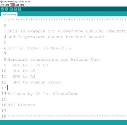 Arduino驱动HDC1080测量温湿度_arduino+hdc1080-CSDN博客
