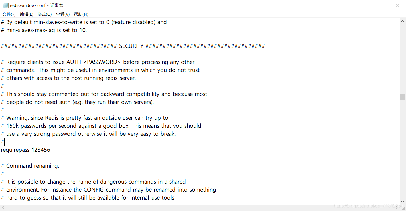 node.js解决redis运行后的警告提示_redis server does not require a password, but a pa-CSDN博客