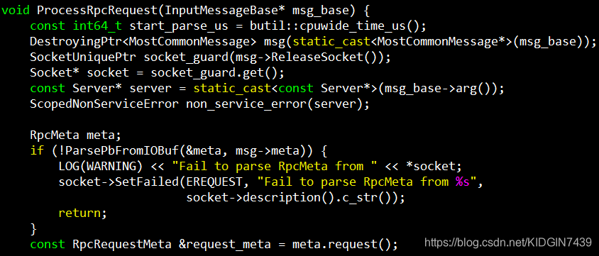 brpc源码学习（六）- brpc server 端整体流程_brpc processrpcrequest-CSDN博客