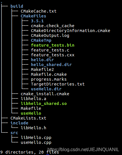 Linux小知识之CMake创建工程的一般流程_linux 在build目录中make-CSDN博客