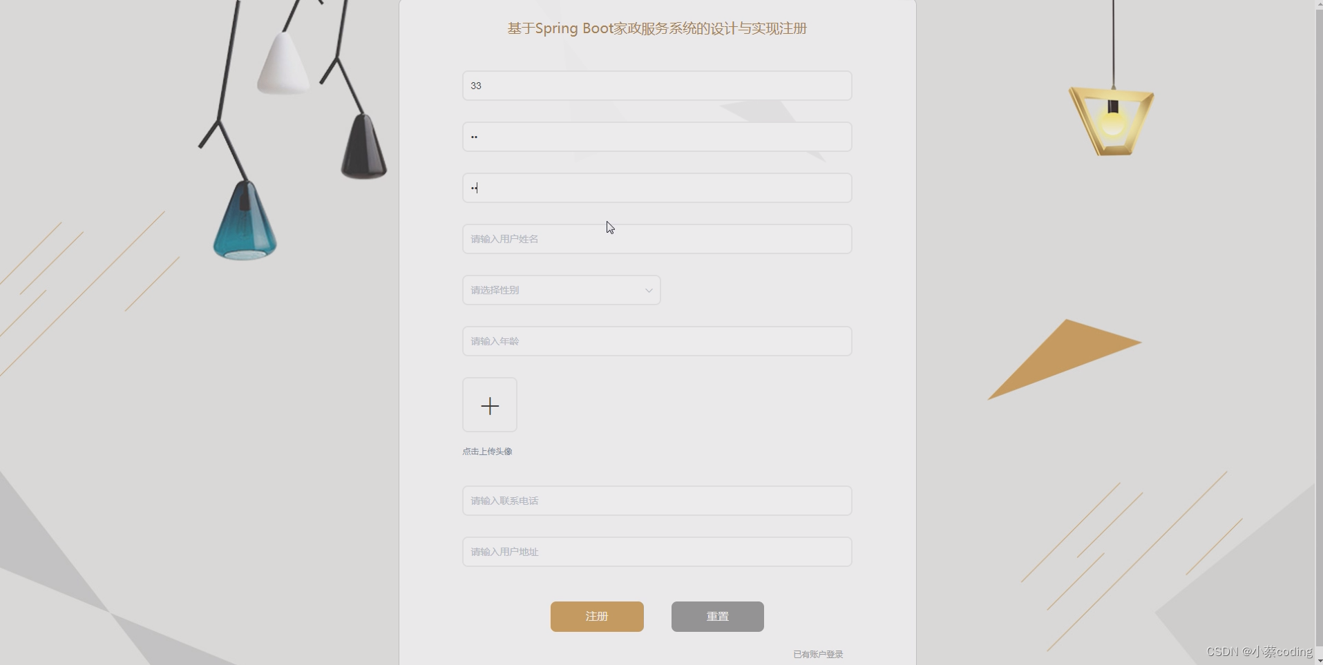 基于springbootvue的家政服务系统的详细设计和实现源码lw部署文档讲解等 Csdn博客