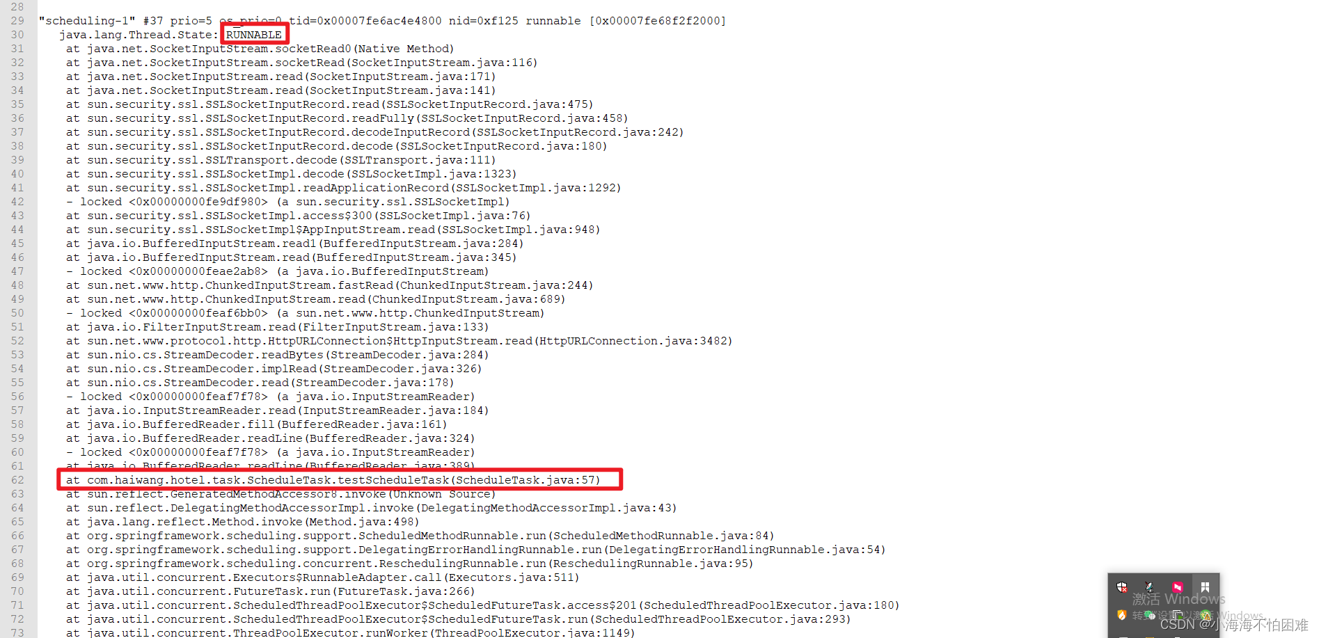 未设置超时时间导致线程池资源耗尽，排查过程_线程池耗尽-CSDN博客