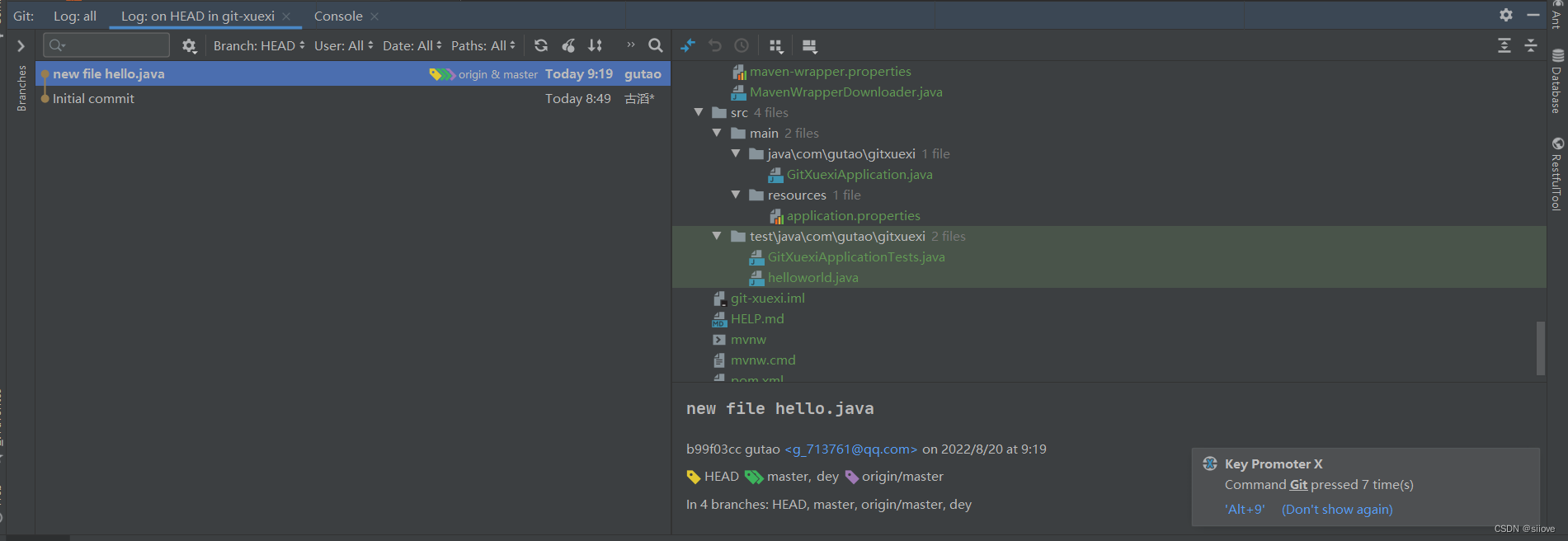 IDEA中集成Git（GIT分支）_idea中git如何删除当前分支数据,从线上重新拉取分支-CSDN博客