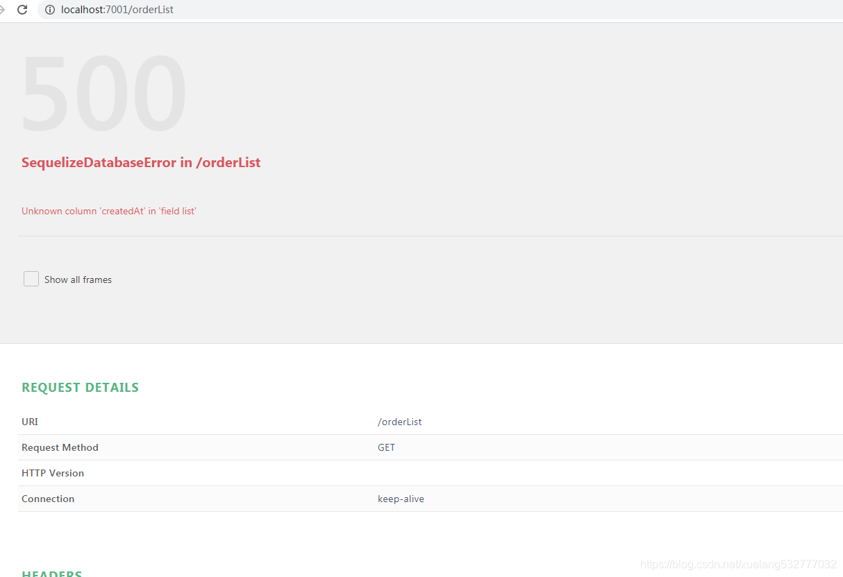 eggjs Unknown column ‘createdAt‘ in ‘field list‘ 报错解决方案_unknown column 'createdat' in 'field ...