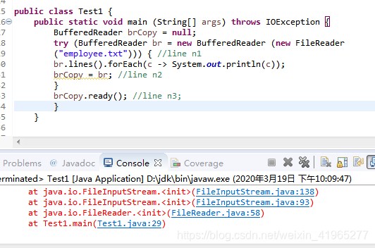 SCJP刷题学习笔记（Part eight）_the target type of this expression must be a funct-CSDN博客