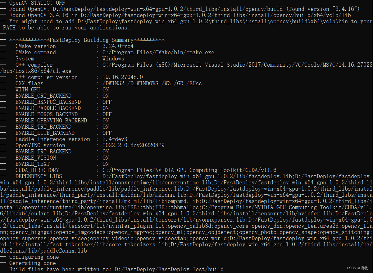 Fastdeploy部署(c Win10)fastdeploy C部署 Csdn博客