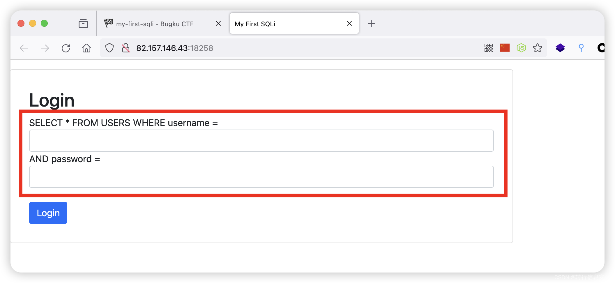 第四课 web攻防-BugkuCTF【my-first-sqli】-CSDN博客