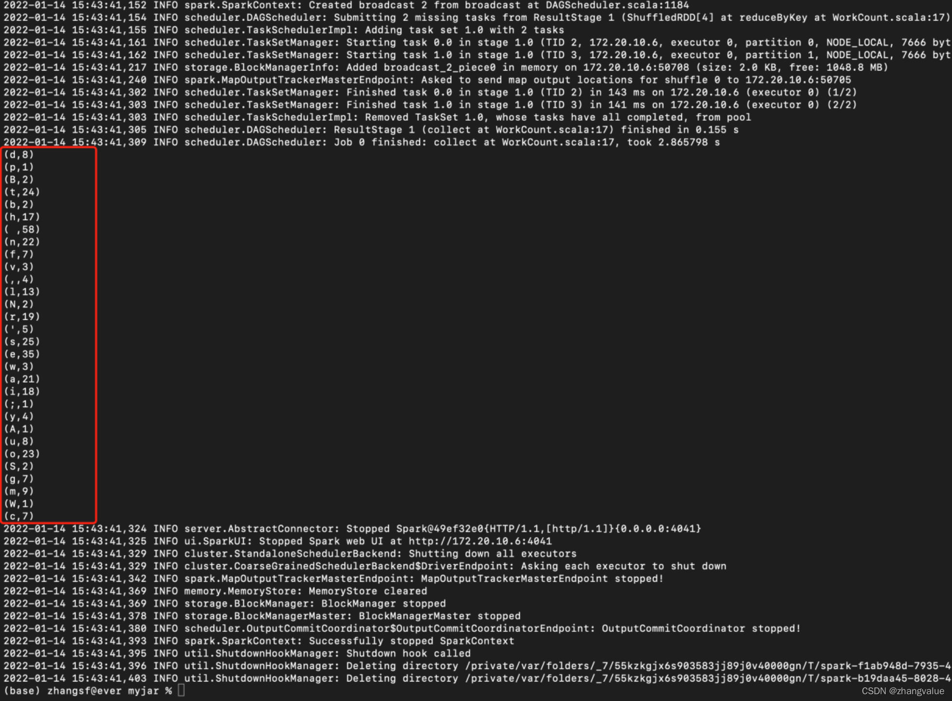 Spark运行WordCount（案例二）_spark wordcount例子并submit-CSDN博客