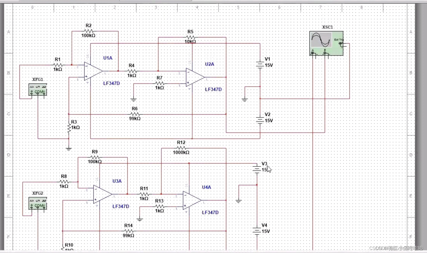 5.8Multisim 应用举例_multisim中u1a和u2a区别-CSDN博客
