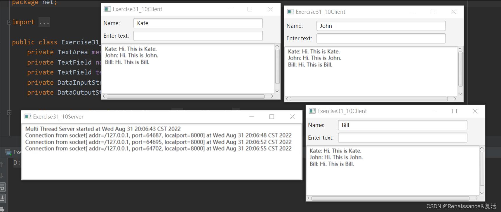 JavaFX、多客户端聊天程序_javafx 聊天信息多 组件太多-CSDN博客
