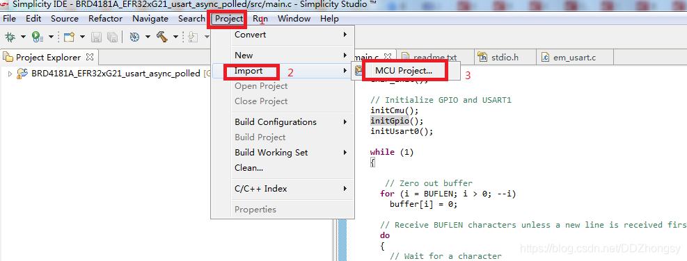 simplicity studio官方示例工程的编译和烧录-CSDN博客