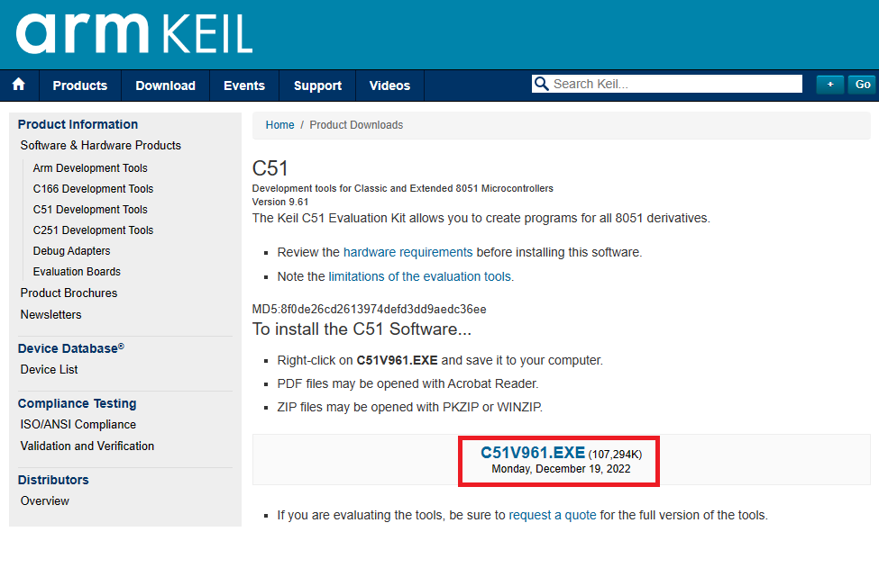 Keil添加51单片机器件库和C51编译器_keil没有51单片机-CSDN博客
