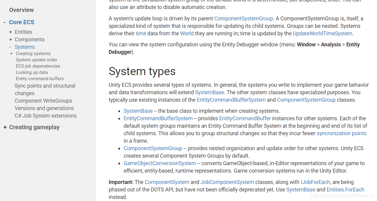 UnityECS学习和安装_unity ecs-CSDN博客