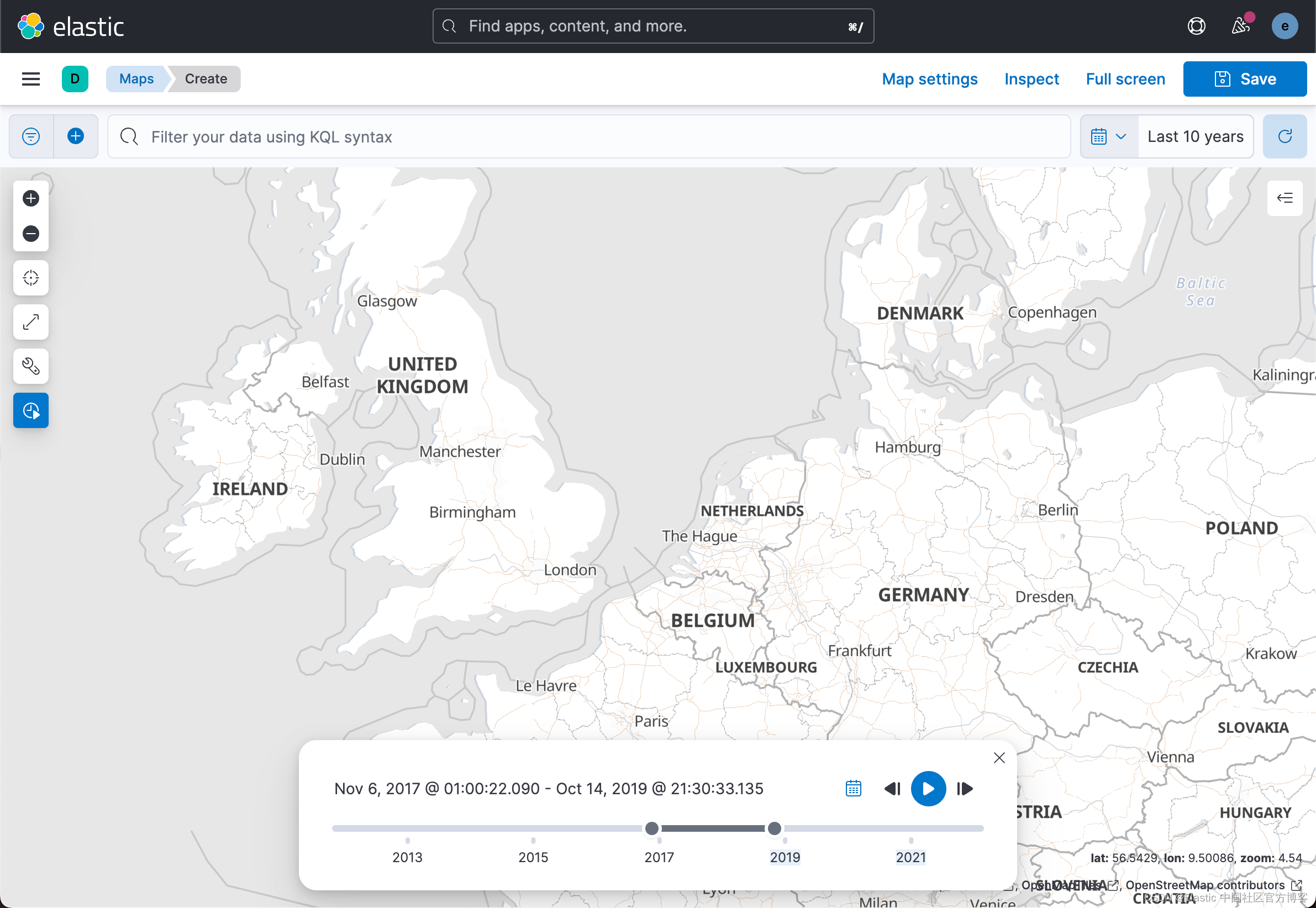 Kibana：使用 Maps 来显示分布式的团队_kibana maps-CSDN博客