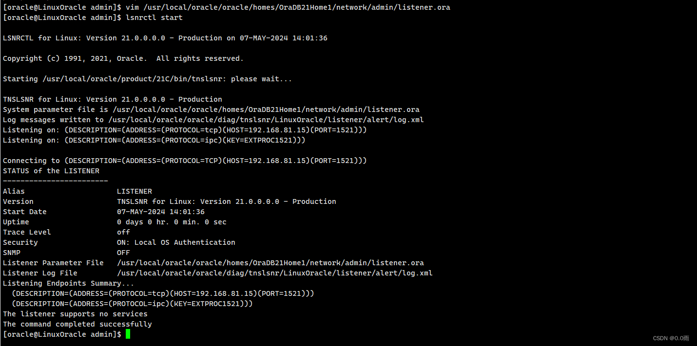 Linux安装Oracle 21c_linux安装oracle21c-CSDN博客