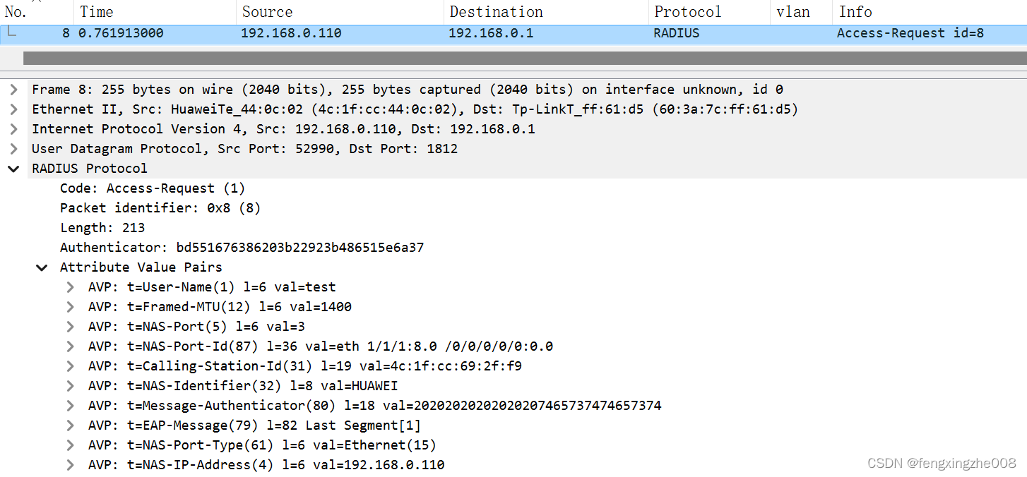 一次Dot1x认证/EAP认证/RADIUS交互-报文解析_dot1x authentication-method eap-CSDN博客