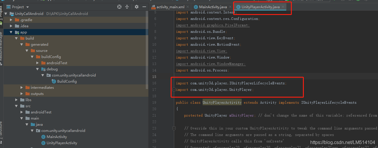 Unity2019.4.4与AndroidStudio3.5.2交互_unity 2019 4.4 对应的android studio-CSDN博客