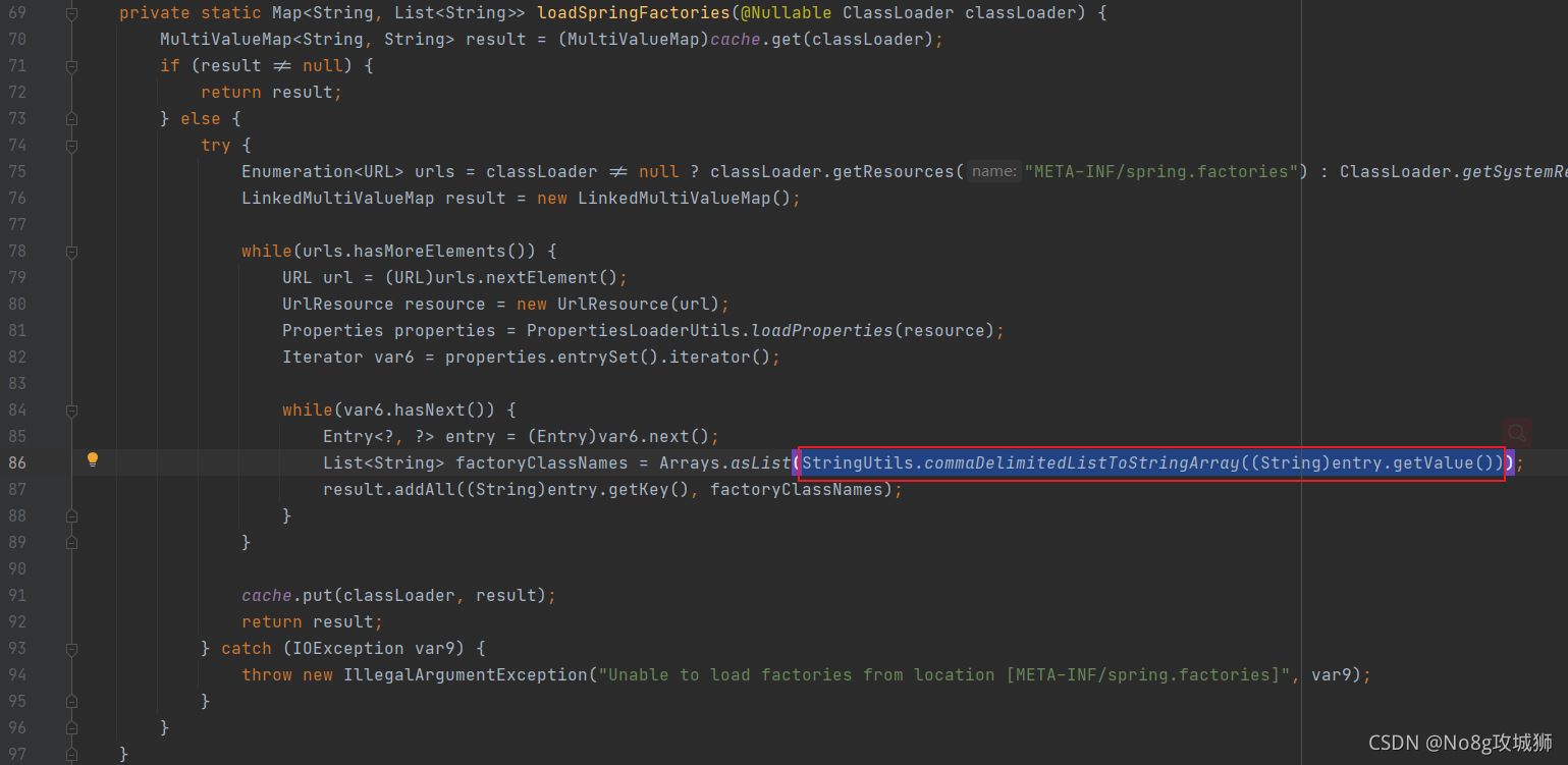 【Spring】org.springframework.util.StringUtils工具类中commaDelimitedListToStringArray的使用-CSDN博客