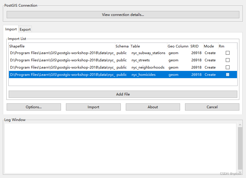 PostGIS学习笔记2——加载空间数据_加载postgis-CSDN博客