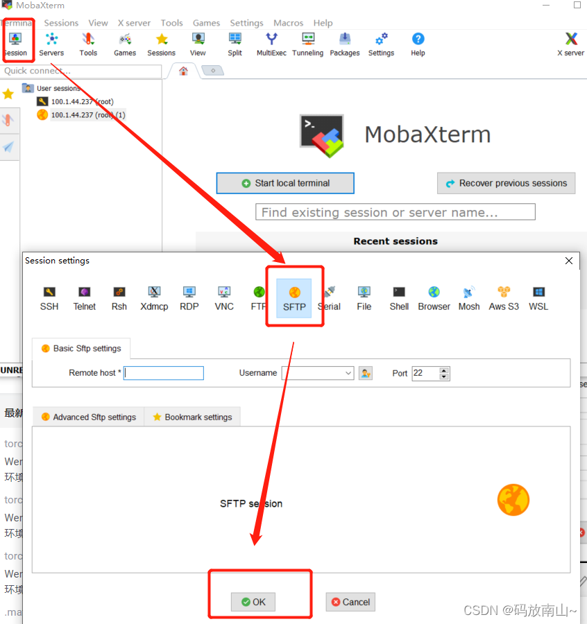 Linux项目部署一【MobaXterm工具+部署项目】_mobaxterm部署项目-CSDN博客