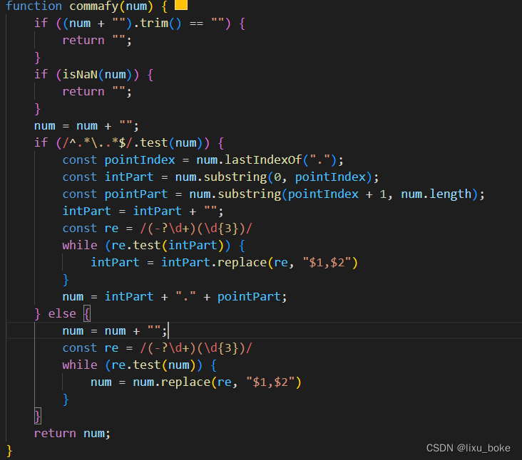 js中金额进行千分以及toFixed()保留两位小数丢失精度的问题_tofixed(2)转化的金额,相加少了0.1怎么回事-CSDN博客