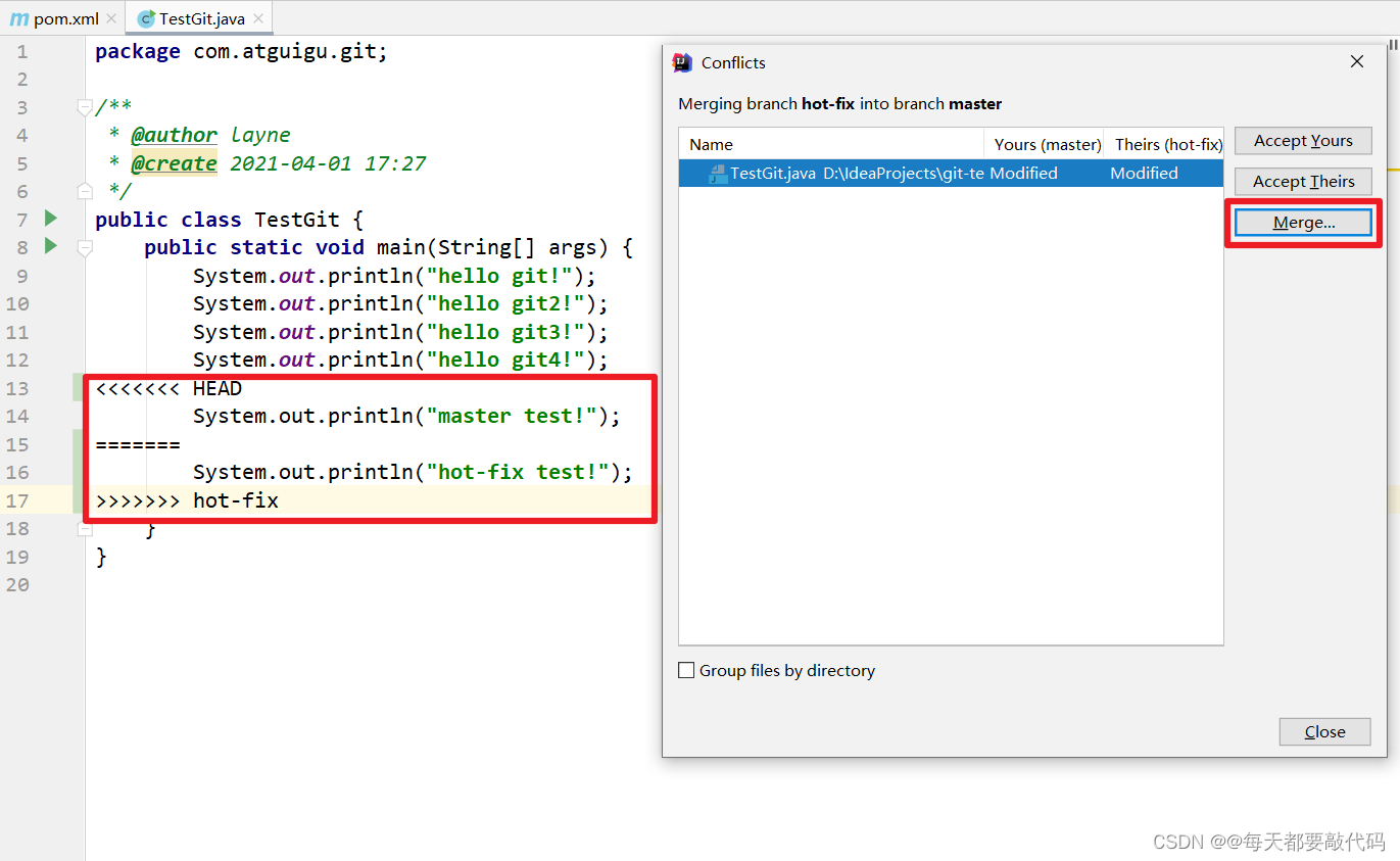 【分布式版本控制系统Git】| IDEA 集成 Git 、IDEA 集成 GitHub_idea git version control-CSDN博客