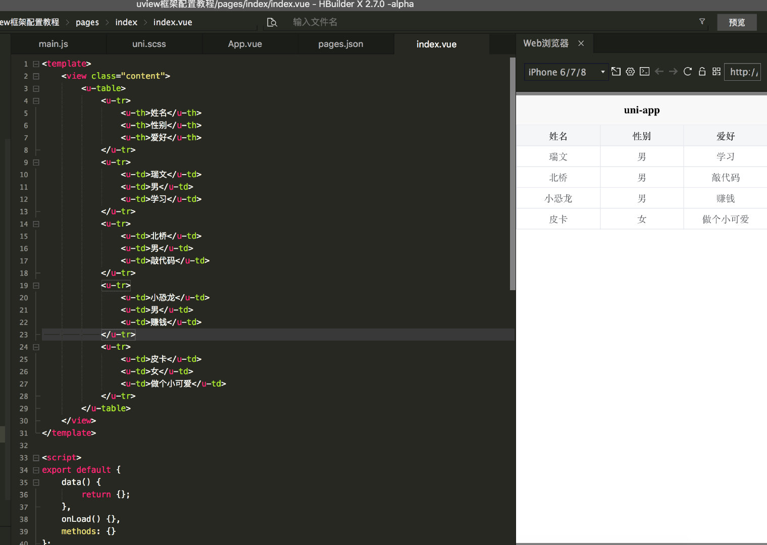 uni-app uView UI框架 下载安装教程-CSDN博客