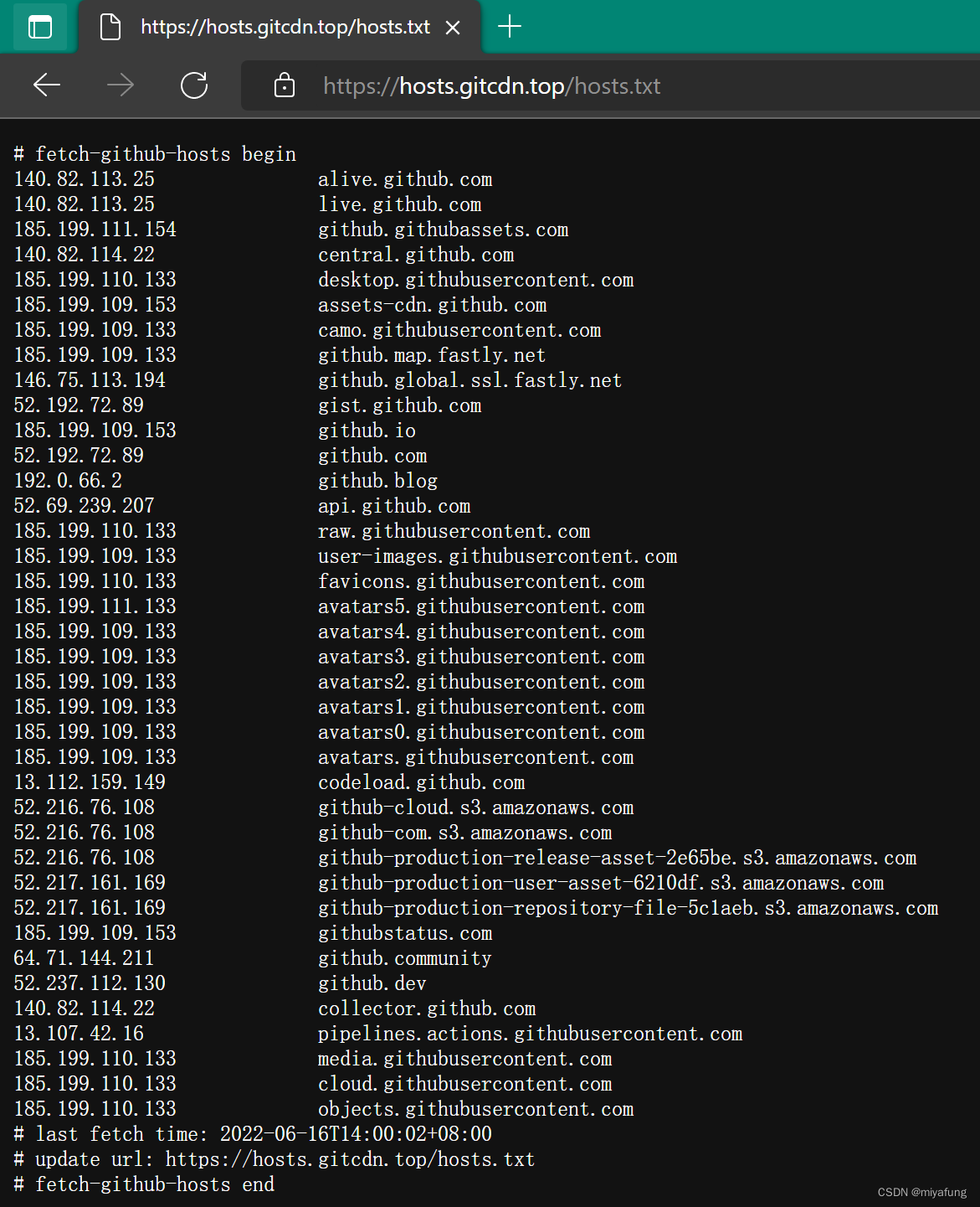 2022-06-17 github 访问慢的解决办法 - 手动添加hosts_github hosts-CSDN博客