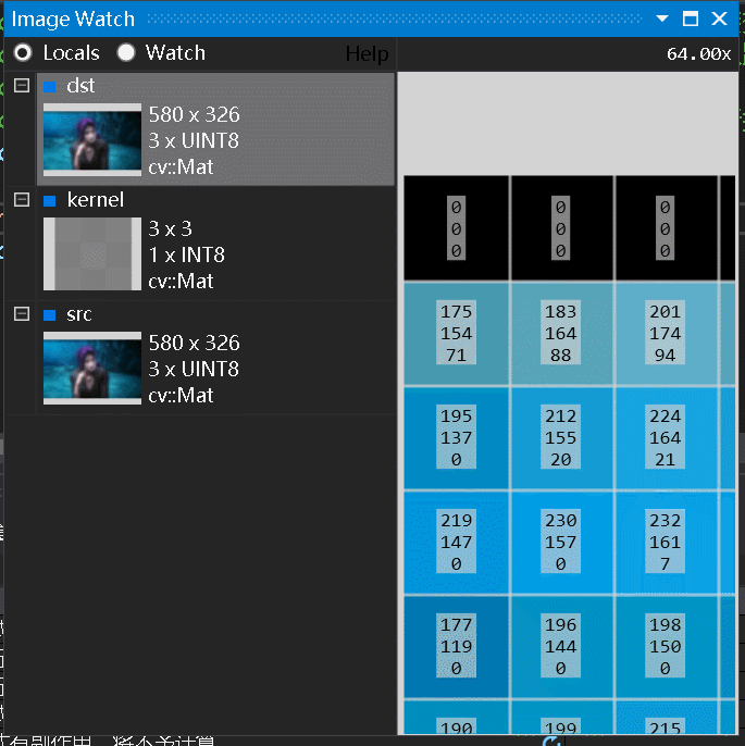 VS opencv Mat对象像素查看插件：Image Watch（ImageWatch）_vs调试中怎么查看mat中的数据-CSDN博客