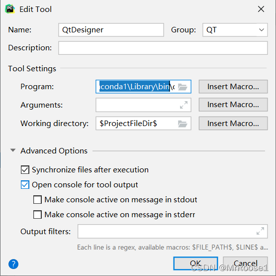 Anaconda在自己的虚拟环境下安装并配置Pyqt5_conda env qt5-CSDN博客