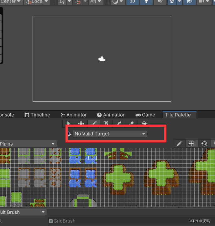 Unity的Tile Palette放了图片却画不了_unity中palette没有编辑-CSDN博客