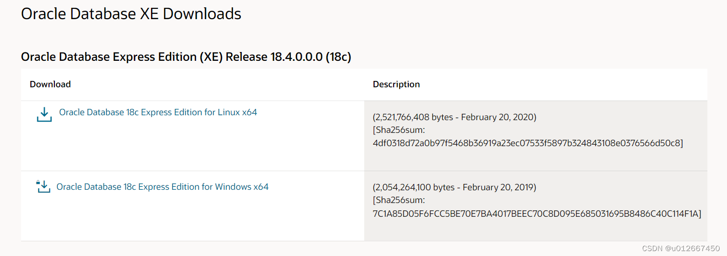 Oracle XE 21c 安装指南-CSDN博客