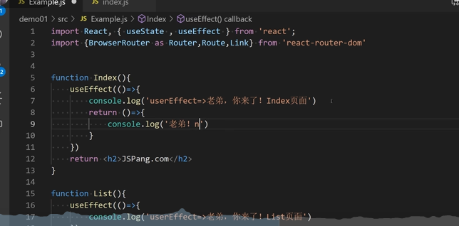 Reacthooks4 Useeffect实现销毁的生命周期函数useeffect销毁组件 Csdn博客